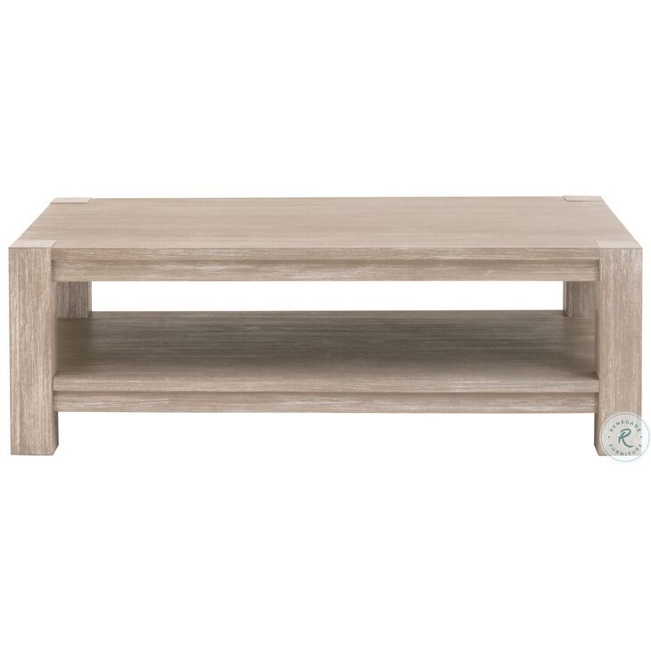 Adler Natural Gray Rectangular Coffee Table From Essentials for Living | Coleman Furniture