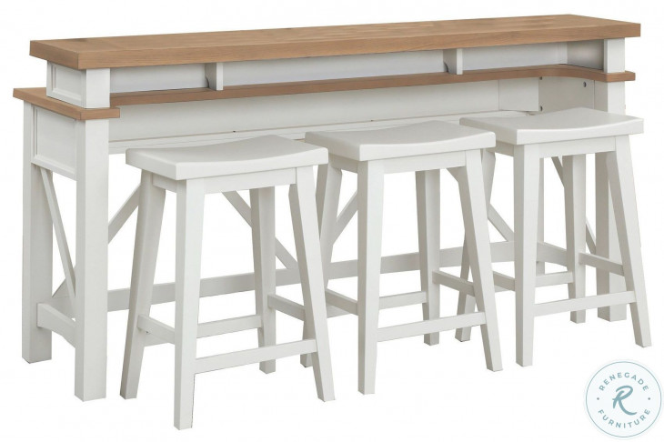 Americana Modern Cotton Everywhere Bar Table Set from Parker House ...