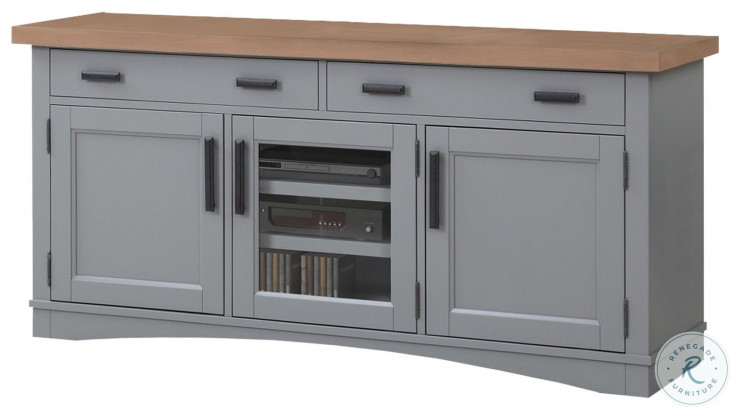 Americana Modern Dove 63" TV Console from Parker House | Coleman Furniture
