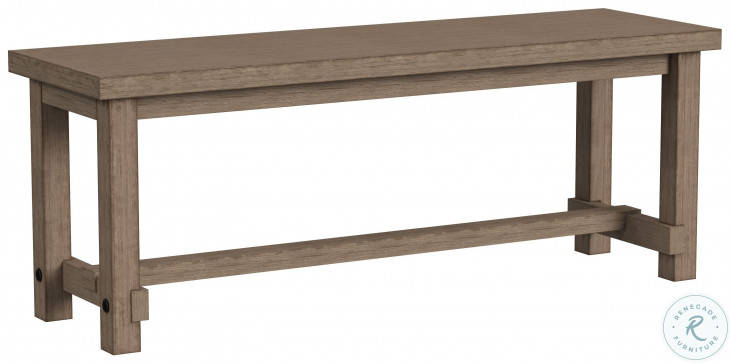 Anacortes Dark Taupe Bench From A-America | Coleman Furniture