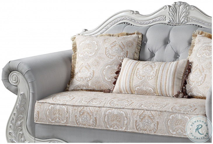 Cambria Hills Gray Loveseat From New Classic | Coleman Furniture