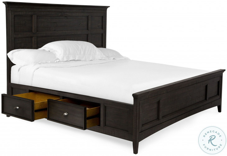 Westley Falls Graphite Queen Storage Panel Bed from Magnussen Home ...