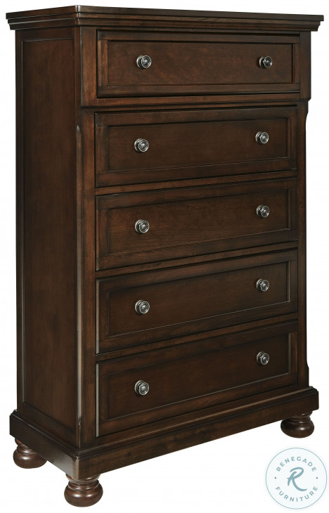 Porter Rustic Brown Chest of Drawers From Ashley Furniture | Coleman ...