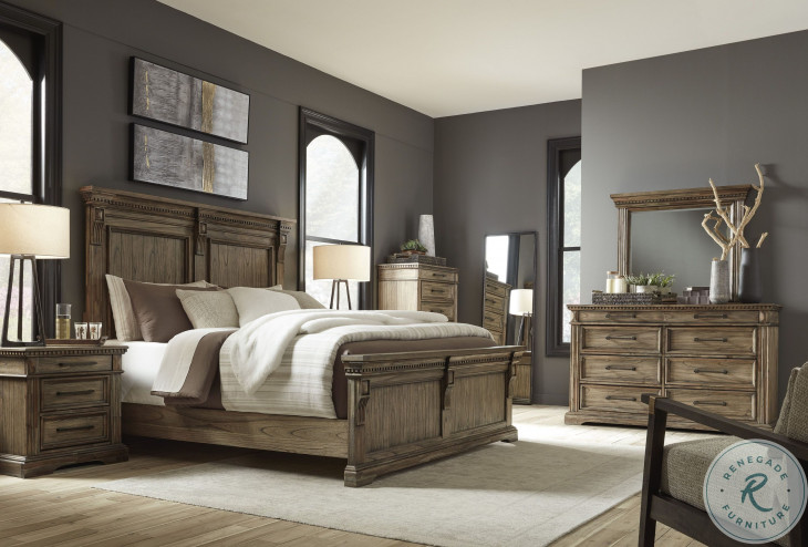 Markenburg Brown Three Drawer Nightstand | HomeGalleryStores.com | B770-93