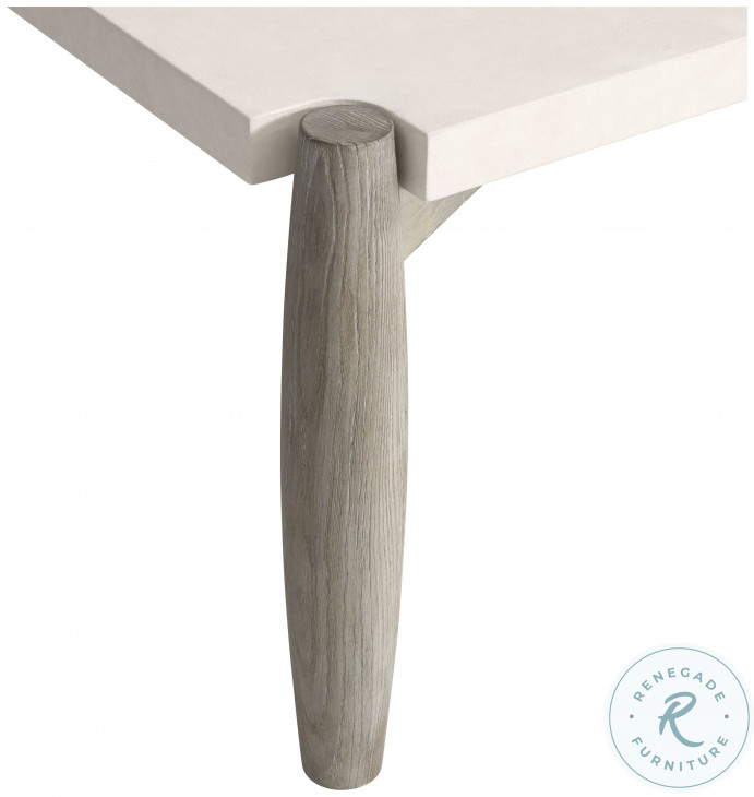 Ashbrook Vellum And Weathered Greige Cocktail Table From Bernhardt ...