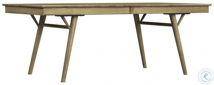 Barbosa Dark Caramel Leg Extendable Dining Table From A-America ...