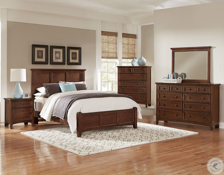 Bonanza Cherry Mansion Bedroom Set BB28-558-855-922 Vaughn Bassett