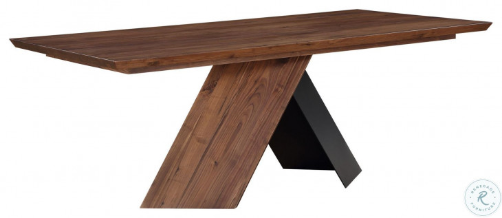 Axio Brown Dining Table from Moes Home | Coleman Furniture