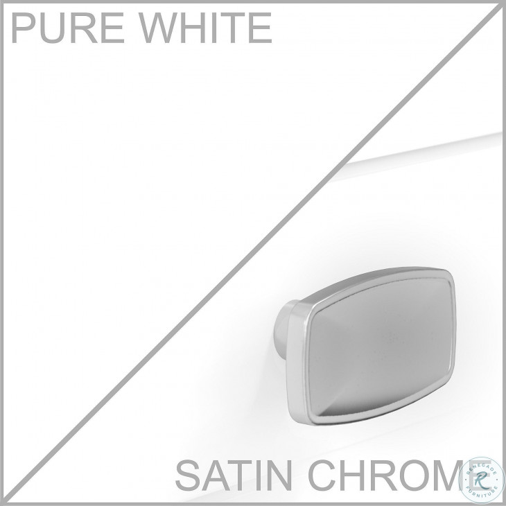 Broadview Pure White Computer Desk with Open Storage from Bush ...