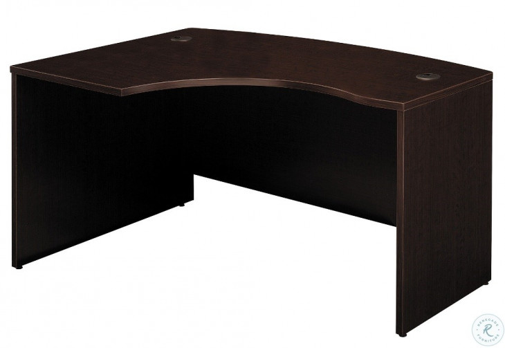 WC12933 Series C Mocha Cherry 60 Inch LH L-Bow Desk Shell from Bush ...