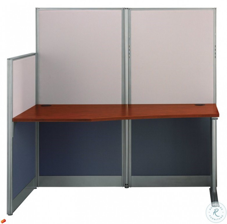 Office-in-an-Hour Straight Workstation from Bush (WC36492-03K ...