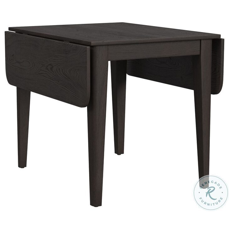 Bayside Black 50" Extendable Dining Table From Intercon | Coleman Furniture