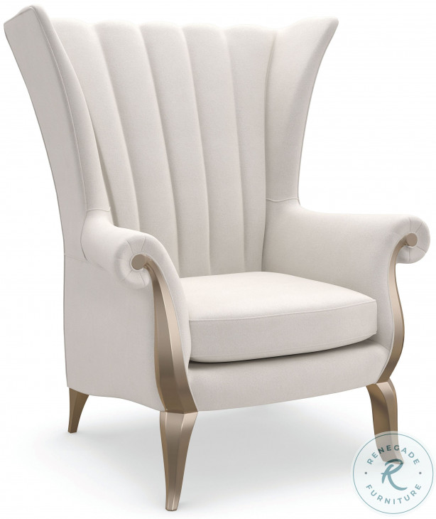 Valentina Cream Accent Chair From Caracole | Coleman Furniture