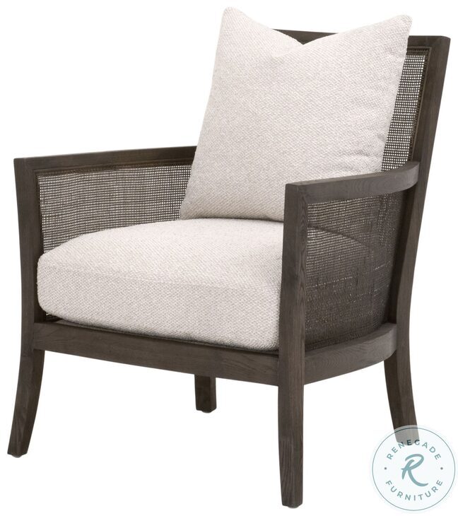 Caris LiveSmart Gellar Linen Club Chair From Essentials for Living | Coleman Furniture