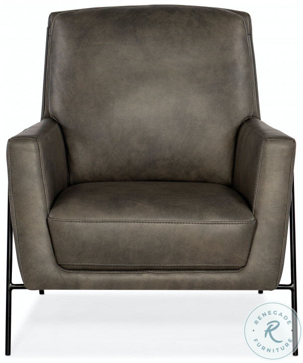 Amette Gray Club Chair From Hooker | Coleman Furniture