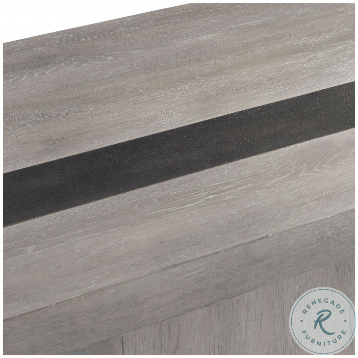 Marcato Cerused Greige Cocktail Table From Bernhardt Furniture | Coleman Furniture