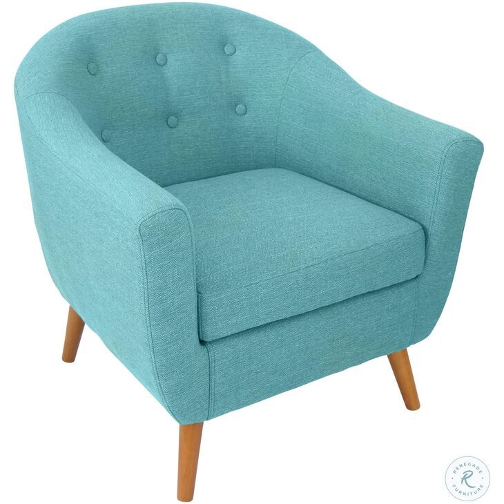 Rockwell Teal Chair from Lumisource (CHR-AH-RKWL TL) | Coleman Furniture