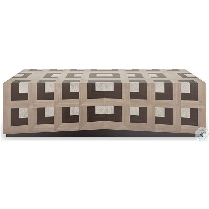 Illusion Otter And Woodland Gray Cocktail Table From Caracole | Coleman ...