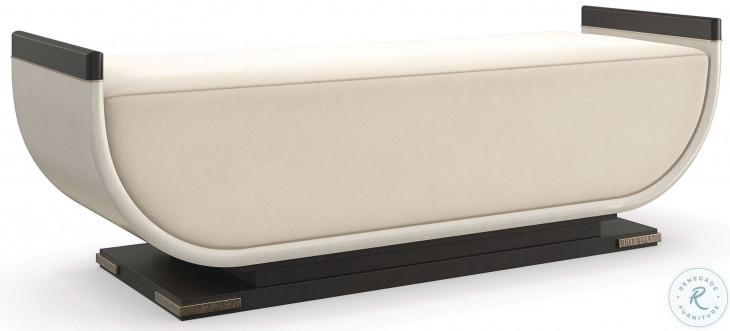 Crete Ivory Bench From Caracole | Coleman Furniture