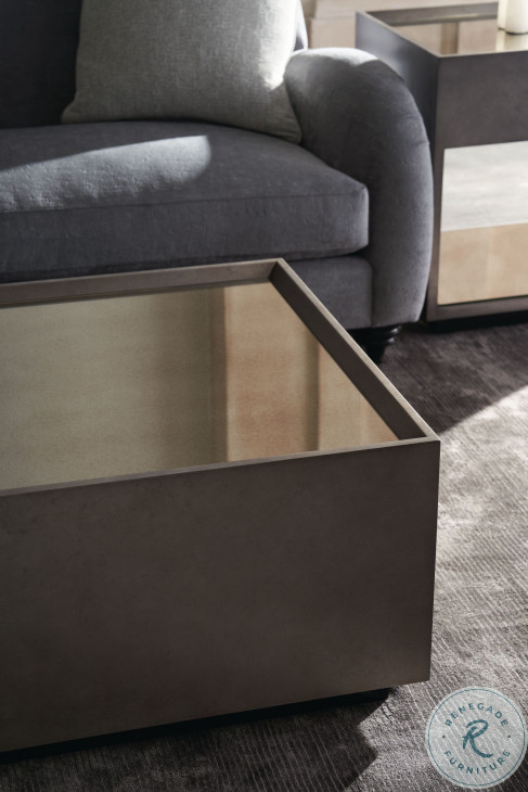 Dark Matter Twilight Frost And Antique Mirror Cocktail Table From ...