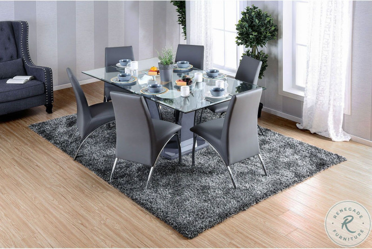 Glenview I Gray Rectangular Dining Table | HomeGalleryStores.com ...