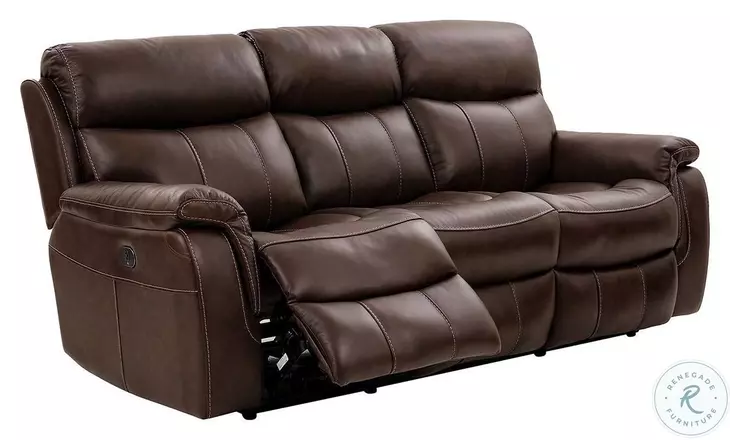 Wellsley leather match power sofa store