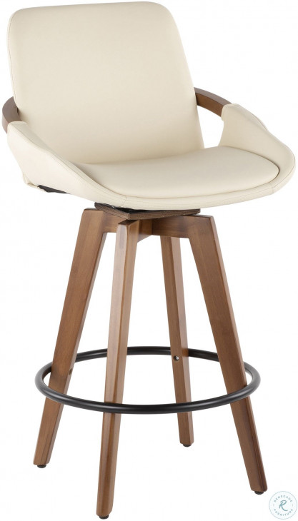 Cosmo Cream Counter Stool from Lumisource | Coleman Furniture