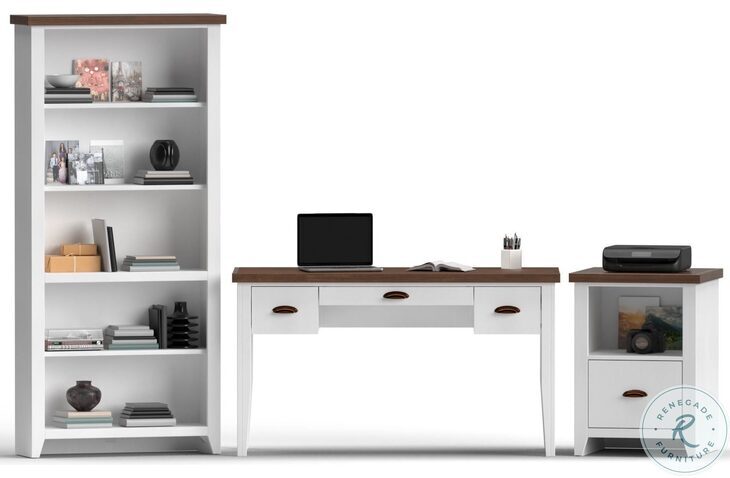 Hampton Jasmine Whitewash And Barnwood Writing Desk From Legends ...