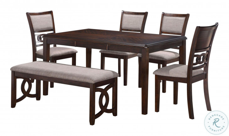 Gia Cherry 46" Bench From New Classic | Coleman Furniture