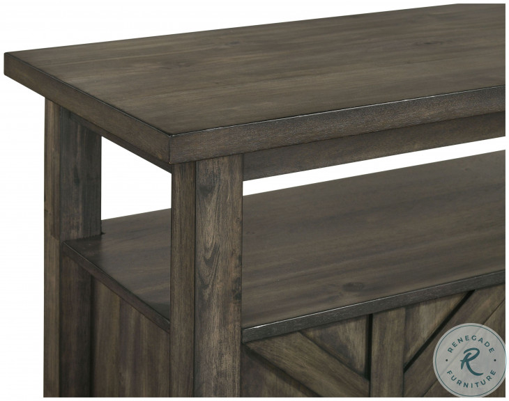 Gulliver Rustic Brown Round Dining Room Set | HomeGalleryStores.com ...