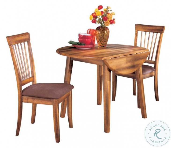 Berringer Rustic Brown Drop Leaf Extendable Dining Table from Ashley ...