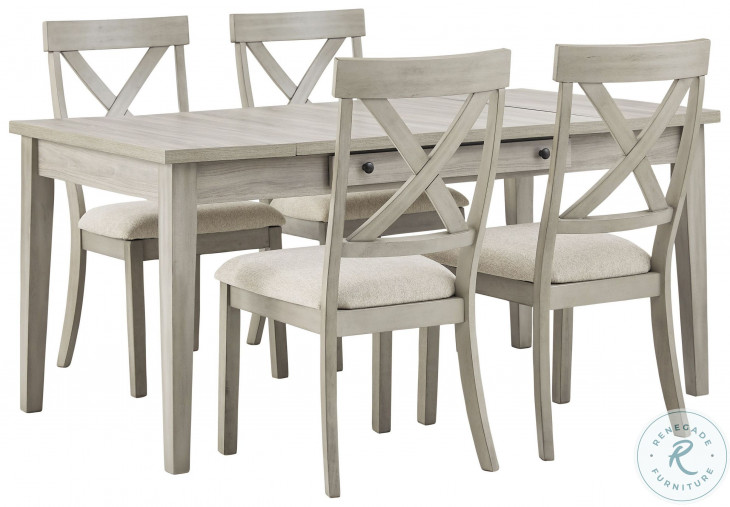 Parellen Gray Dining Chair Set Of 2 | HomeGalleryStores.com | D291-01
