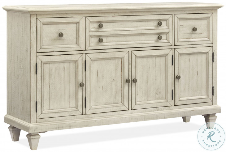 Newport Alabaster Buffet From Magnussen Home | Coleman Furniture