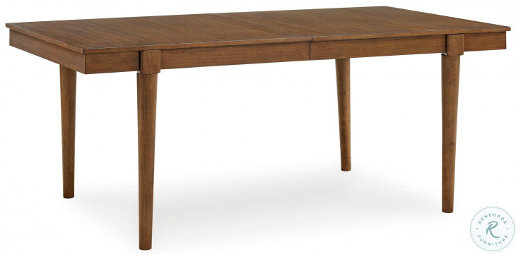 Lyncott Medium Brown Extendable Dining Table From Ashley Furniture ...