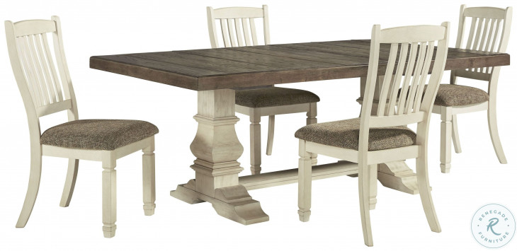 Bolanburg Two Tone Extendable Dining Table From Ashley Furniture ...