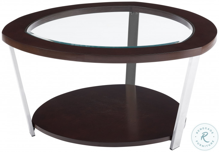 Duncan Espresso Cocktail Table From Steve Silver | Coleman Furniture