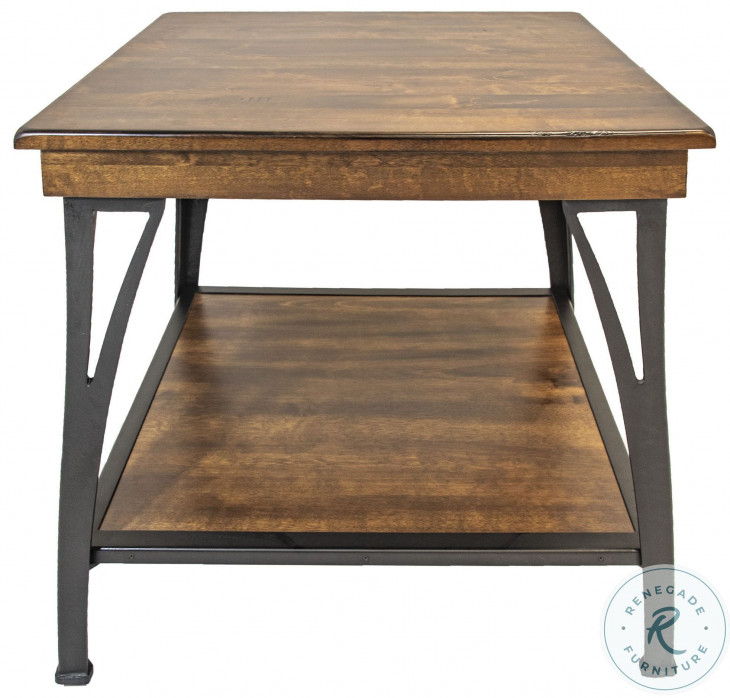 District Copper End Table From Intercon | Coleman Furniture