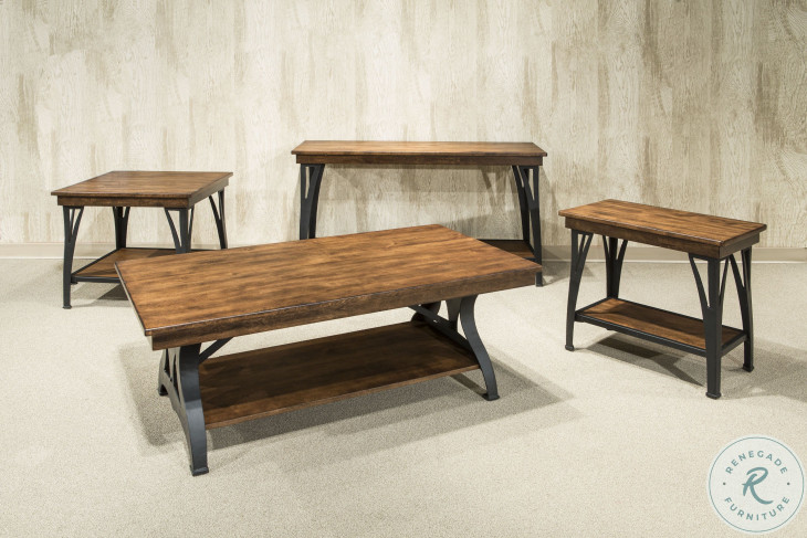 District Copper Sofa Table From Intercon | Coleman Furniture
