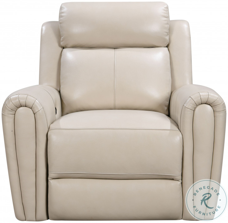 Jonathan Cream Power Glider Recliner From Leather Italia | Coleman ...