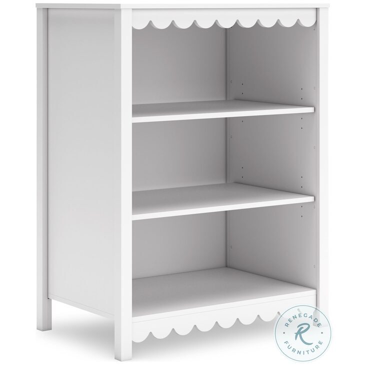 Hallityn White Bookcase From Ashley Furniture | Coleman Furniture
