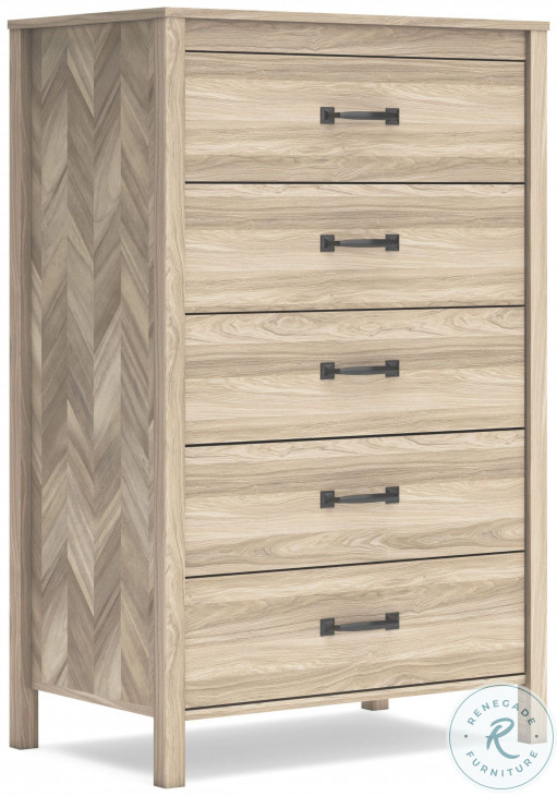 Battelle Tan Chest From Ashley Furniture | Coleman Furniture