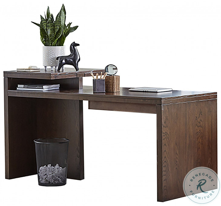 Elevation Warm Elm 66" Writing Desk From Parker House | Coleman Furniture