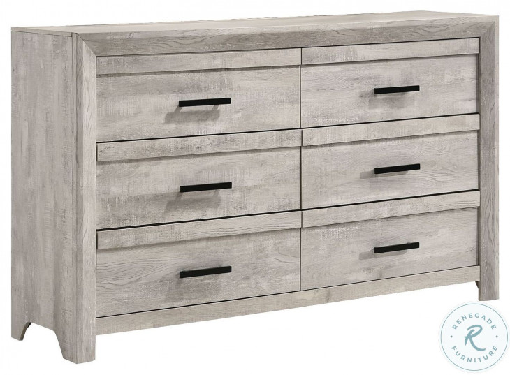 Keely White 6 Drawer Dresser From Picket House Furnishings | Coleman ...