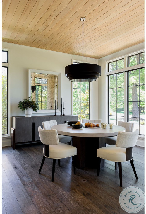 Erinn V X Silver Fox And Otter Topanga Dining Room Set from Universal ...