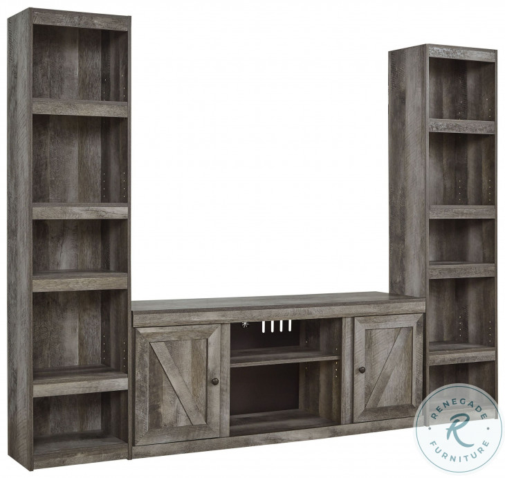 Wynnlow Gray Entertainment Center From Ashley Furniture | Coleman Furniture