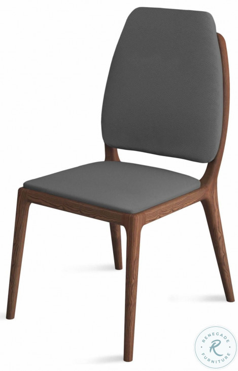 Febe Antracite Dining Chair Set Of 2 From Bellini Modern Living ...