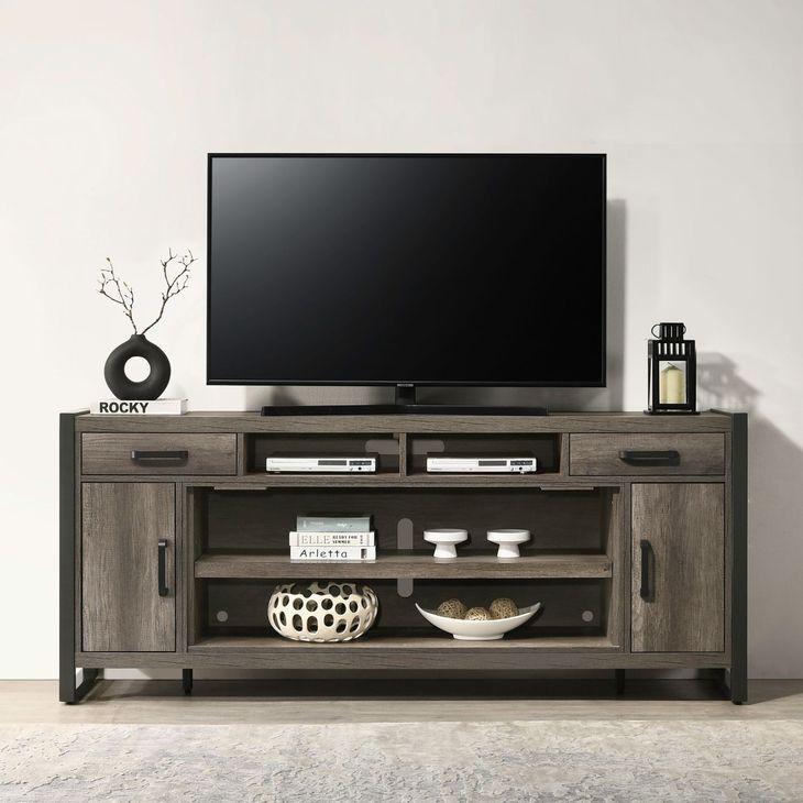 909726 Graystone 79" TV Stand from Liberty Furniture | Coleman Furniture