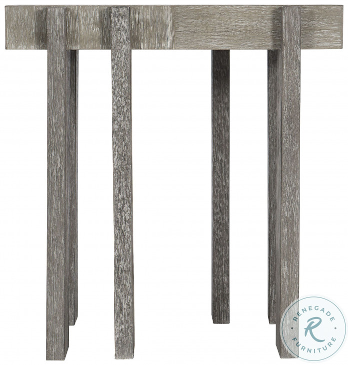 Foundations Light And Dark Shale Side Table From Bernhardt Furniture | Coleman Furniture
