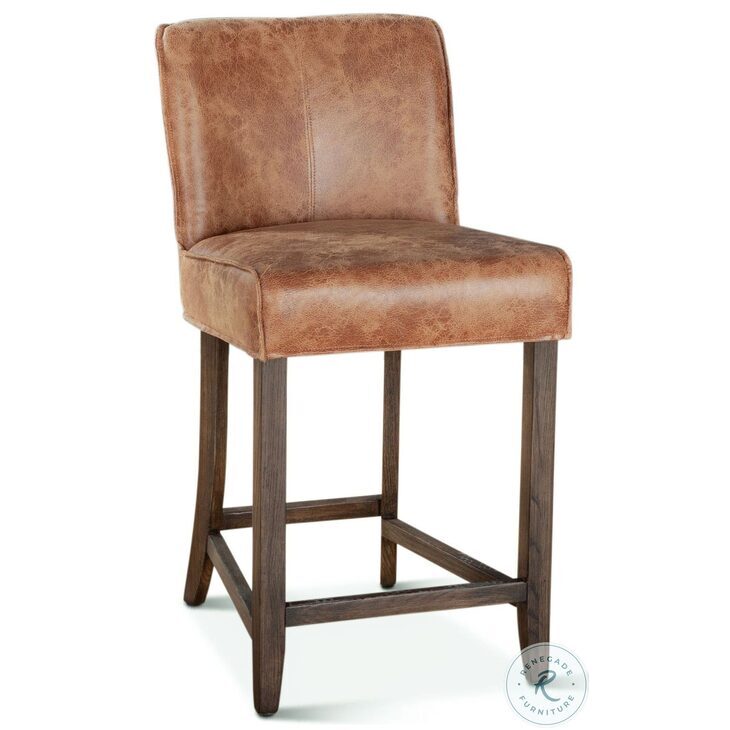 Avery Tan Leather Counter Height Stool From World Interiors | Coleman ...