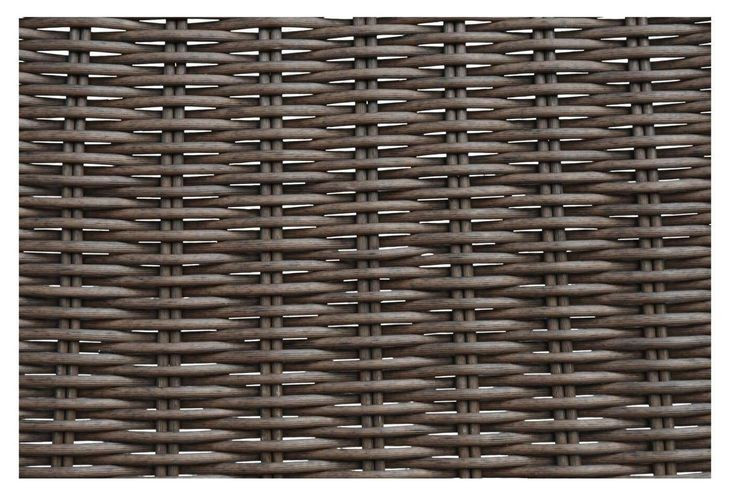 Paige Brown Upholstered Outdoor Accent Chair From Moe Furniture ...